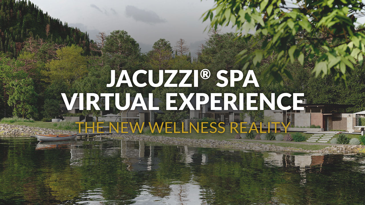Jacuzzi SPA Virtual Experience - Countryside lake - Virtual Stand